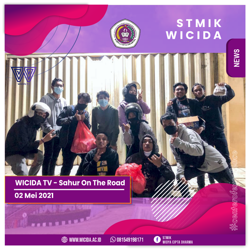 WICIDA TV - Sahur On The Road - STMIK Widya Cipta Dharma